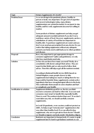 Sample 1 - elc - English For Oral Presentations - UiTM - Studocu