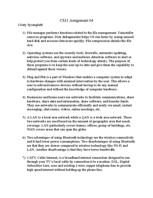 Cristy Sysenglath Assignment 03 - Copy - CS11 Assignment 03 Cristy Sysenglath The four steps in ...