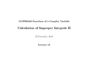 Assignment 5 - AS5 - MATH3403/AS5/2016- THE UNIVERSITY OF HONG KONG DEPARTMENT OF MATHEMATICS ...