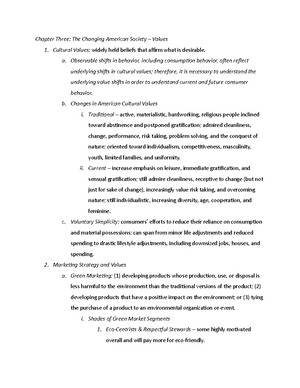 MKT 351 Final Exam Study Guide - MKT 351 Final Exam Study Guide Chapters 14 – 20 Chapter ...