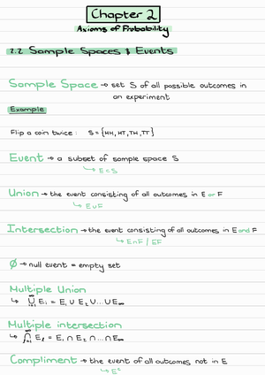 Probability Theory and Statistics 114 Module Summary - PROBABILITY ...