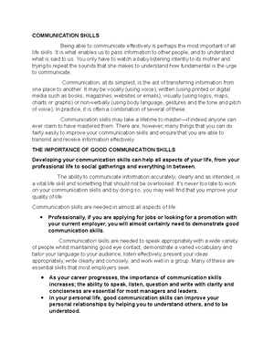 Document 3 - Reporting - Sweeping Generalizations: These occur when ...