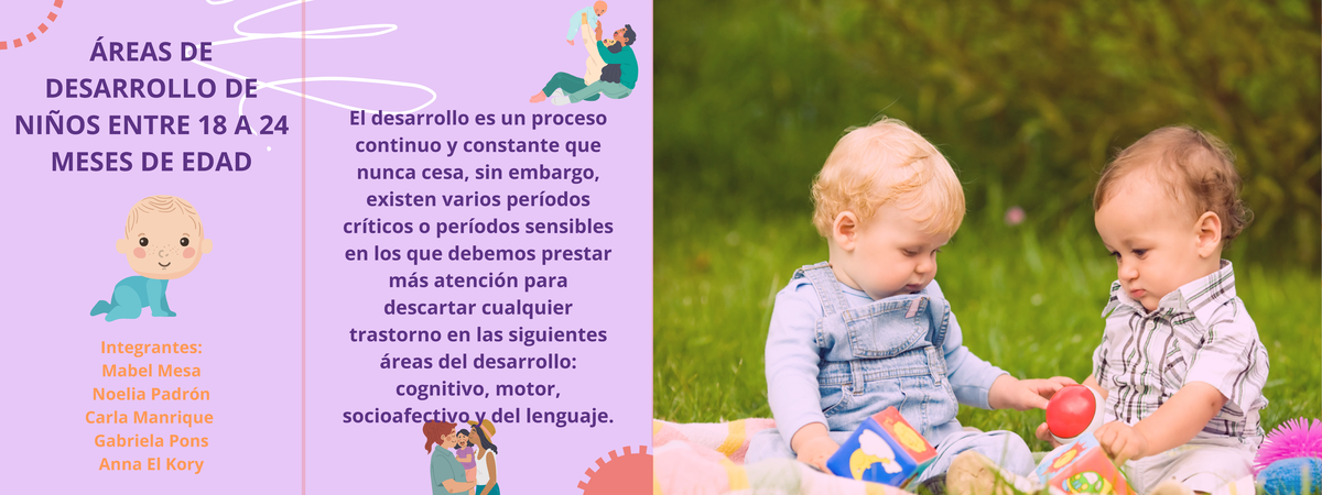 18 meses 24 meses - diapositivas - El desarrollo es un proceso continuo ...