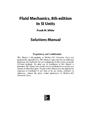 Chapter 07 Flow Past Immersed Bodies - Fluid Mechanics, 8th edition In ...