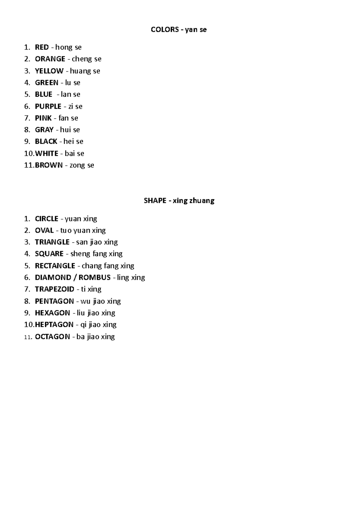 Inbound 7233017309927942235 - COLORS - yan se RED - hong se ORANGE ...