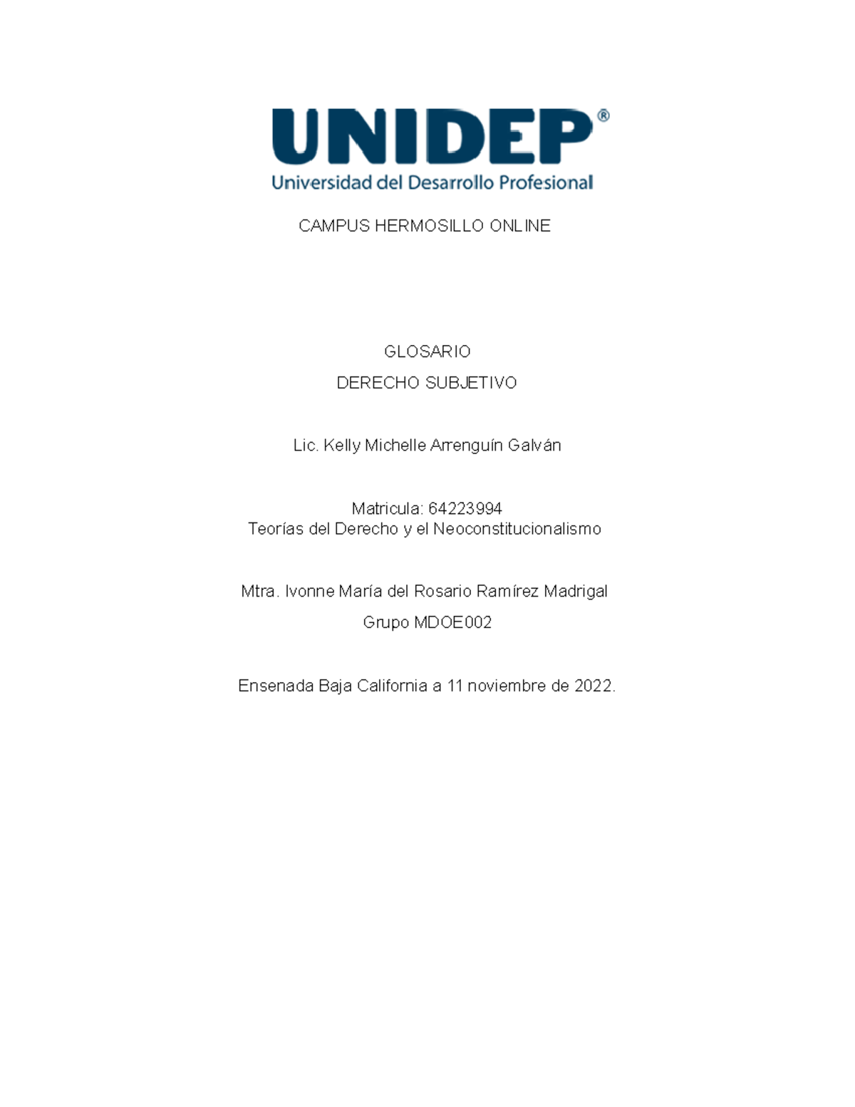KEAG S4A2 - apuntes de clase - CAMPUS HERMOSILLO ONLINE GLOSARIO ...