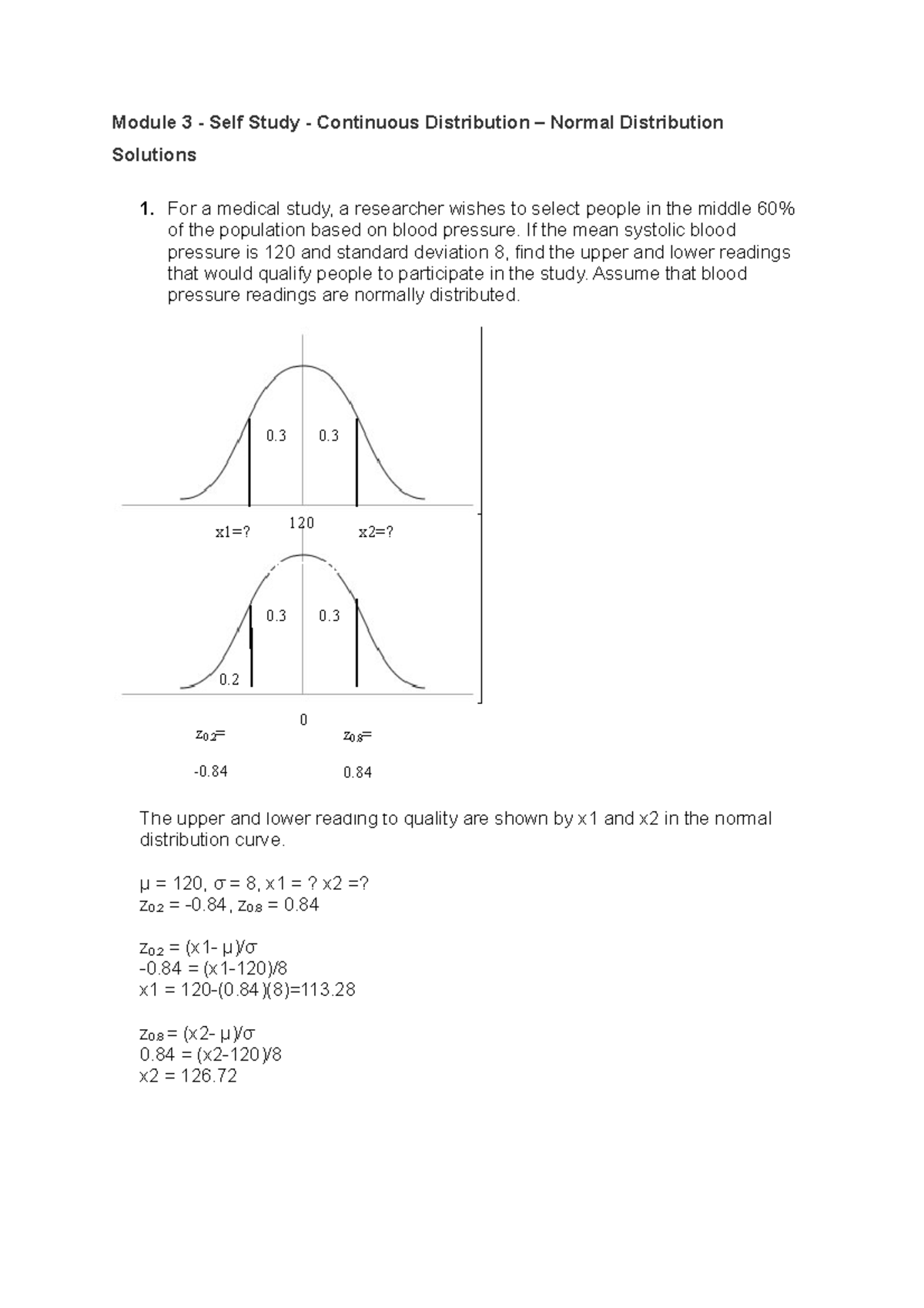 M3 - Self Study Solutions - Module 3 - Self Study - Continuous ...