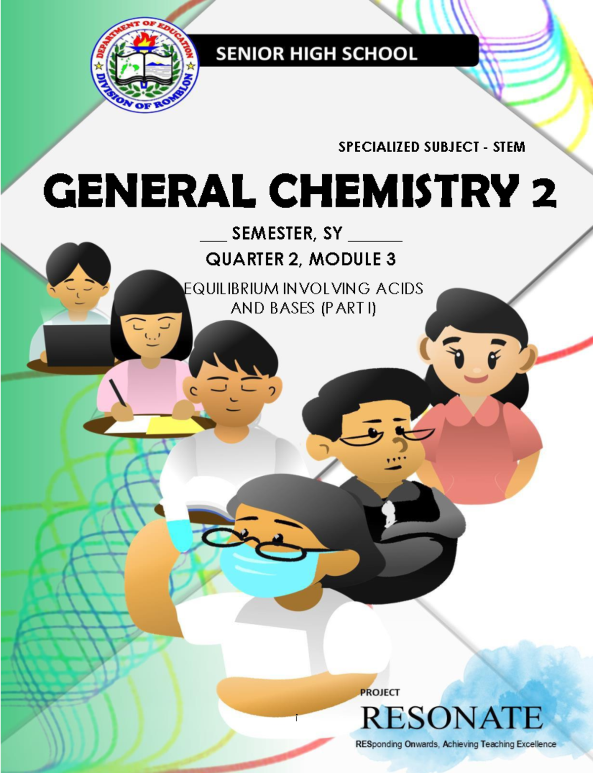 Q2 Module 3 Chemistry 2 3 - i SPECIALIZED SUBJECT - STEM GENERAL ...