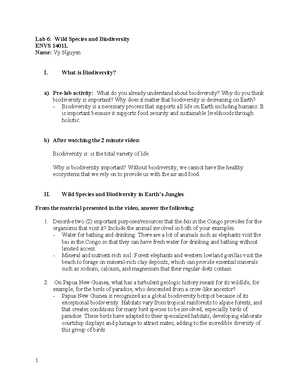 Lab 2 - Lab 2 assignment - Lab 2: Nuclear Power ENVS 1402L Name: Vy ...