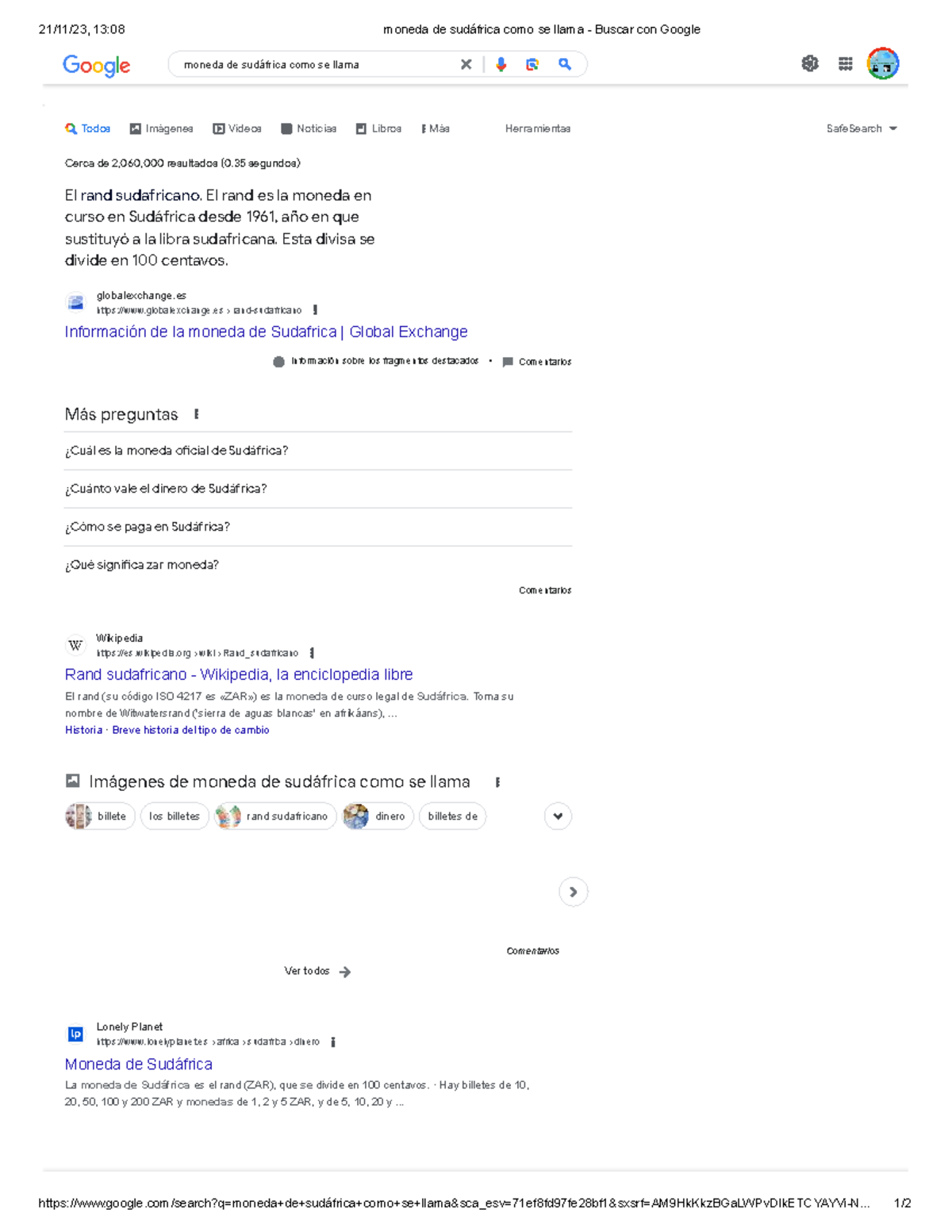 Moneda de sudáfrica como se llama - .. 1/ Cerca de 2,060,000 resultados ...