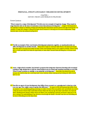 Study Guide Chapter 9 Cognitive Development in Early Childhood Final - CHAPTER 9 COGNITIVE - Studocu