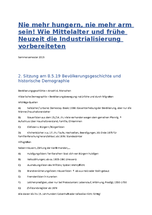 Nie mehr hungern 3 - Industrialisierung - Nie mehr hungern, nie mehr ...