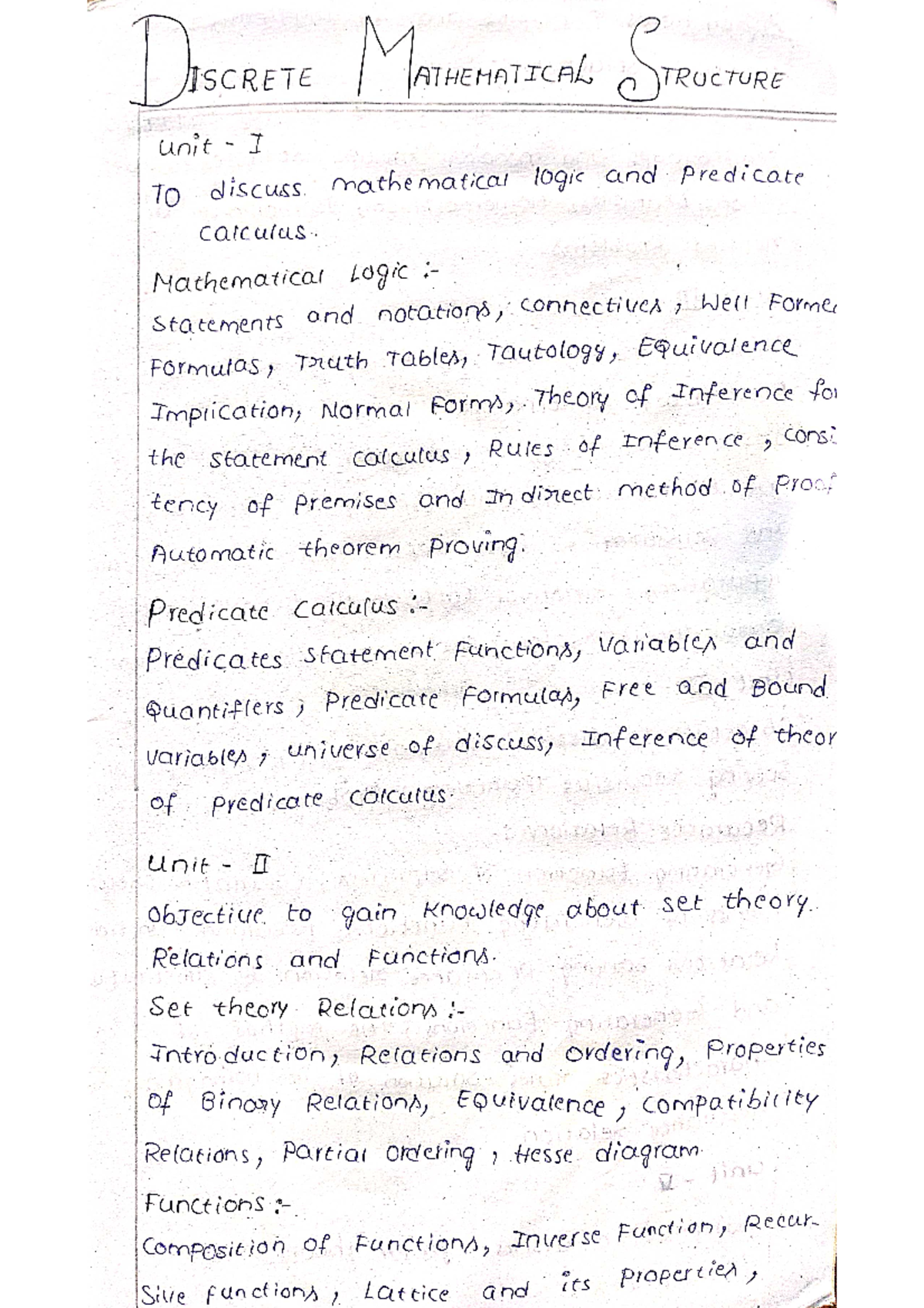 DMS 1 ,2,3 - dms - Mathclass10 - Studocu