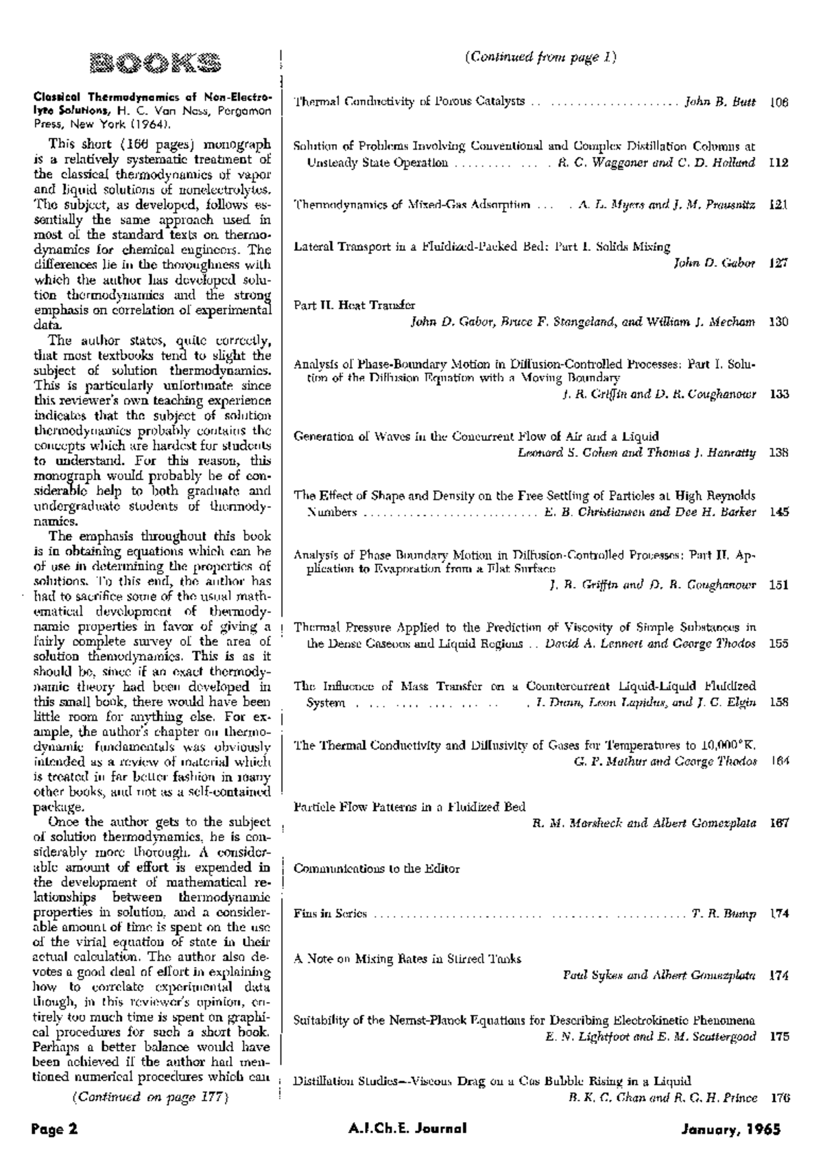 Classical thermodynamics of non electrol - Classical Thermodynornics ...