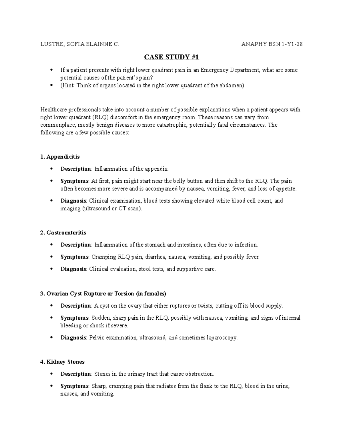 Anaphy somethinghaha - LUSTRE, SOFIA ELAINNE C. ANAPHY BSN 1-Y1- CASE ...