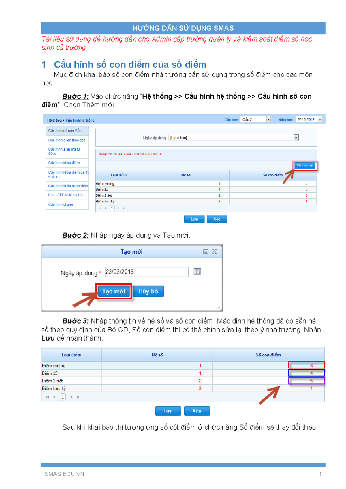 7 1 QUa N Ly So d Ie M - Admin TRuo NG - Tài liệu sử dụng để hướng dẫn ...