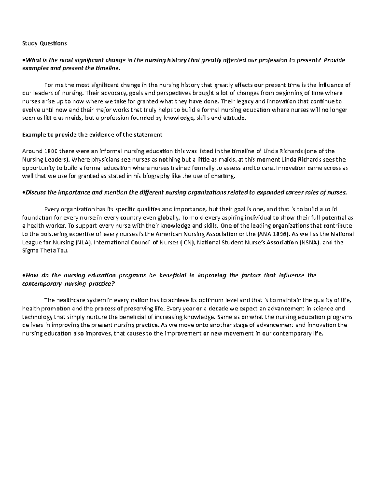 UNIT TASK Fundamentals Of Nursing Study Questions What Is The Most unit-task-fundamentals-of-nursing-study-questions-what-is-the-most