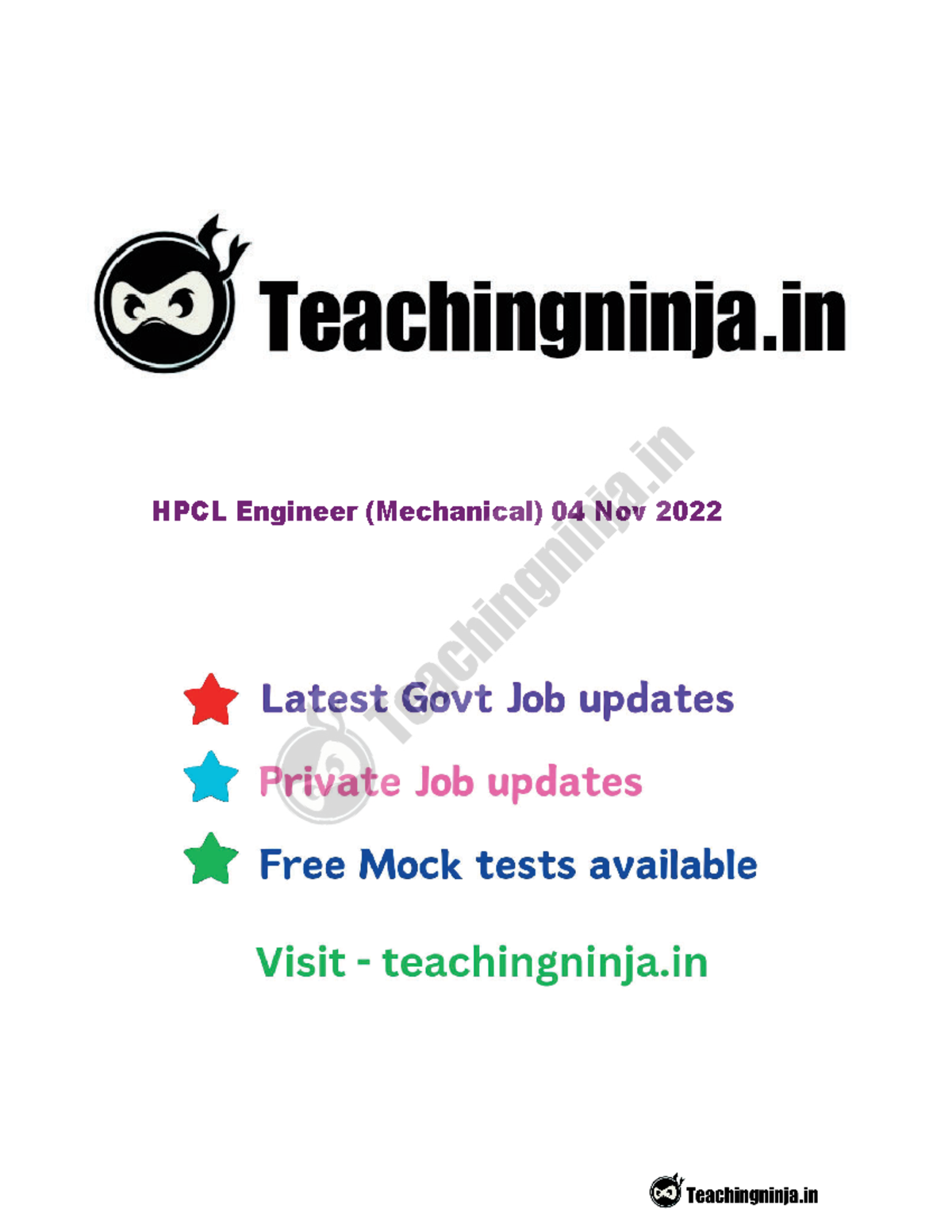 HPCL Mechanical Engineer 04 Nov 2022 Shift 2 - HPCL Engineer (Mechanical) 04 Nov Q Select the ...