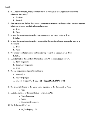 M1-ex-solution - automata answers - Part I: Introduction 1 Why Study Automata Theory? 2 ...