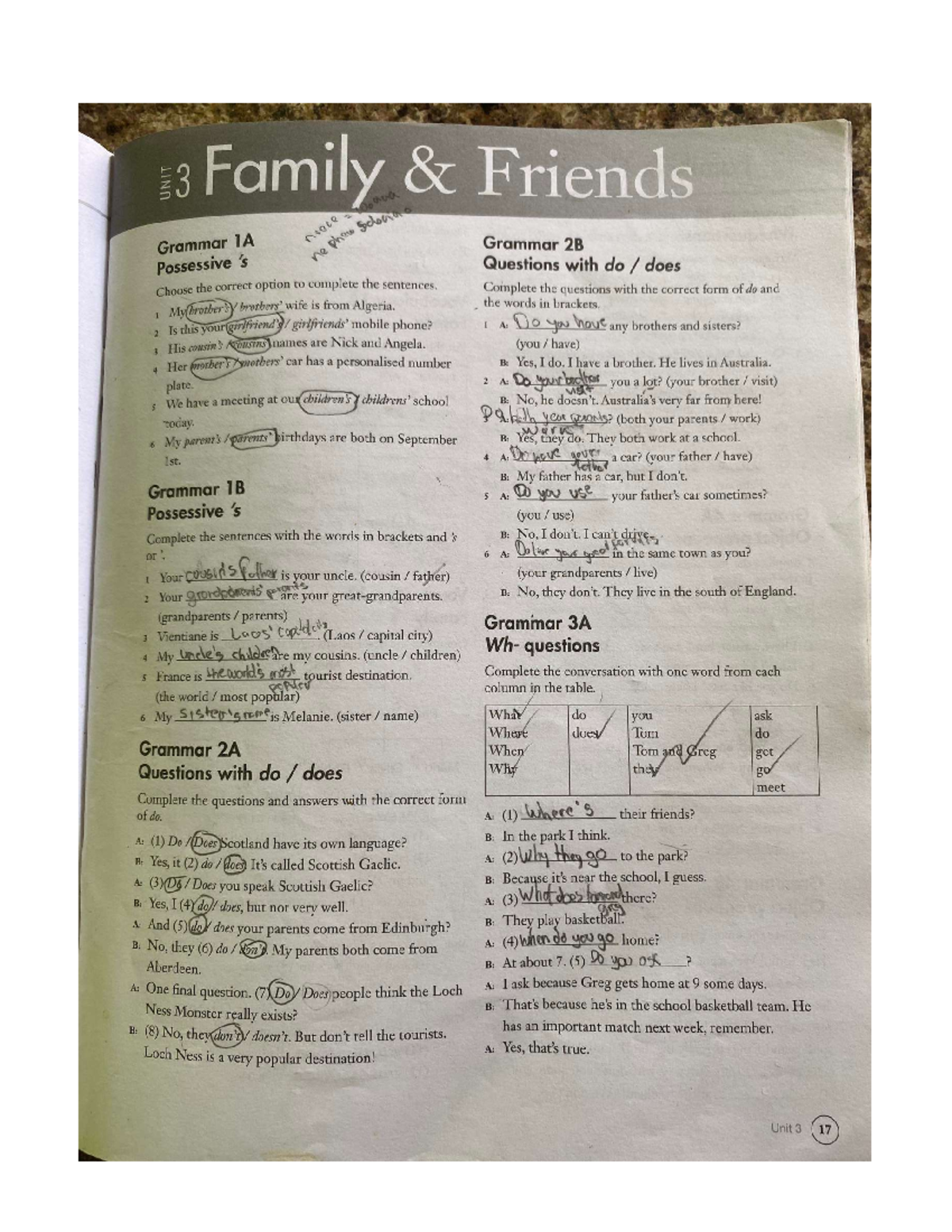 Workbook Basic 03 - Inglés - Studocu