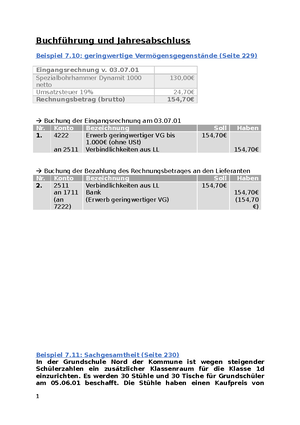 Aufgabe 4.3 - Buchführung - Buchführung und Jahresabschluss Aufgabe 4 ...