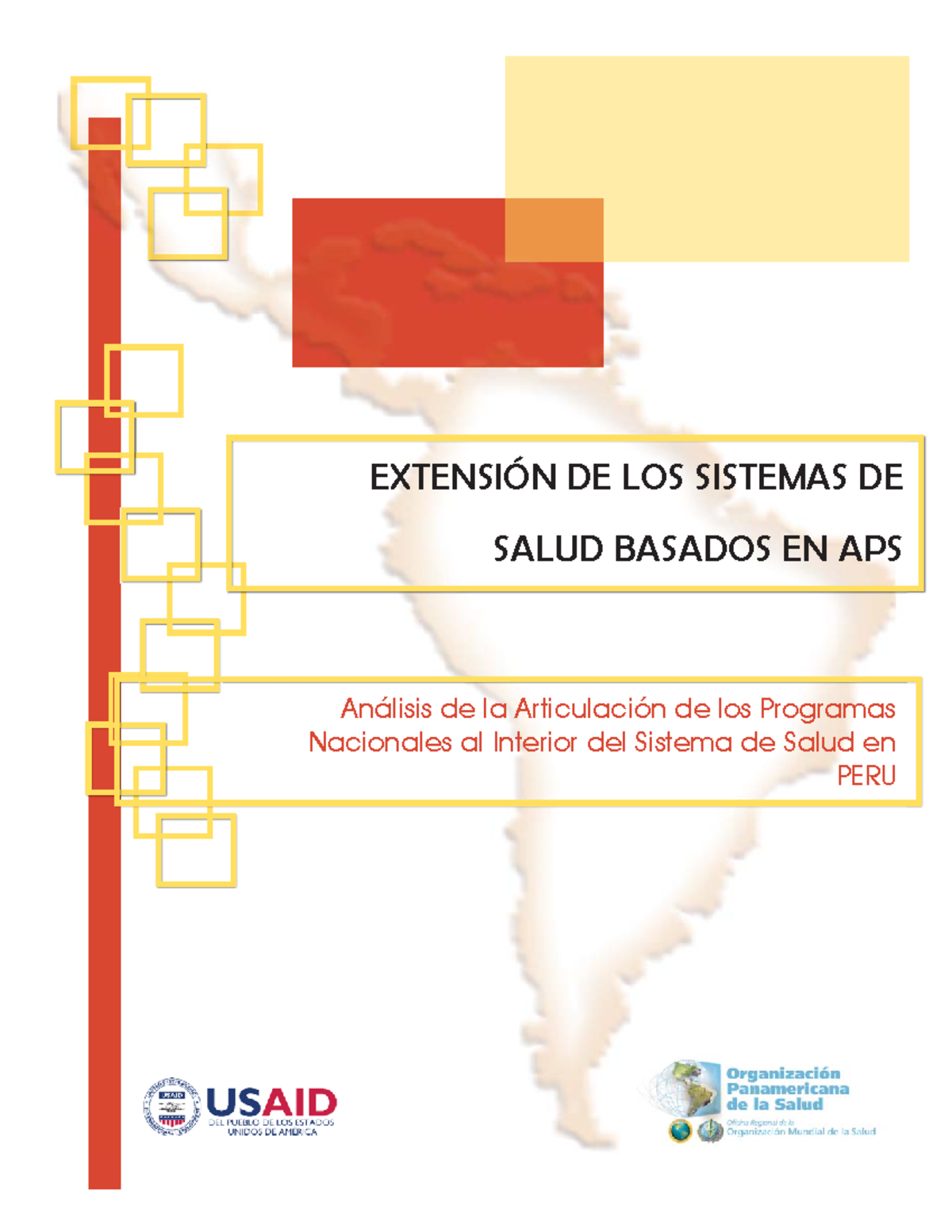 Extension Sistemas Salud basados APS Analisis Peru - EXTENSI”N DE LOS SISTEMAS DE SALUD BASADOS ...