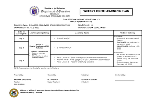 Quarter 3 Module 3 Illustrating Combination - 10 Mathematic s Quarter 3 ...