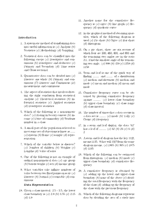 [Solved] Differentiate between grouped and ungrouped data in tabular form - Statistical ...