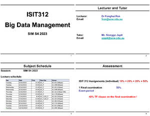 4 Conceptual Modeling - CSIT115 Data Management and Security Conceptual Modeling School of ...