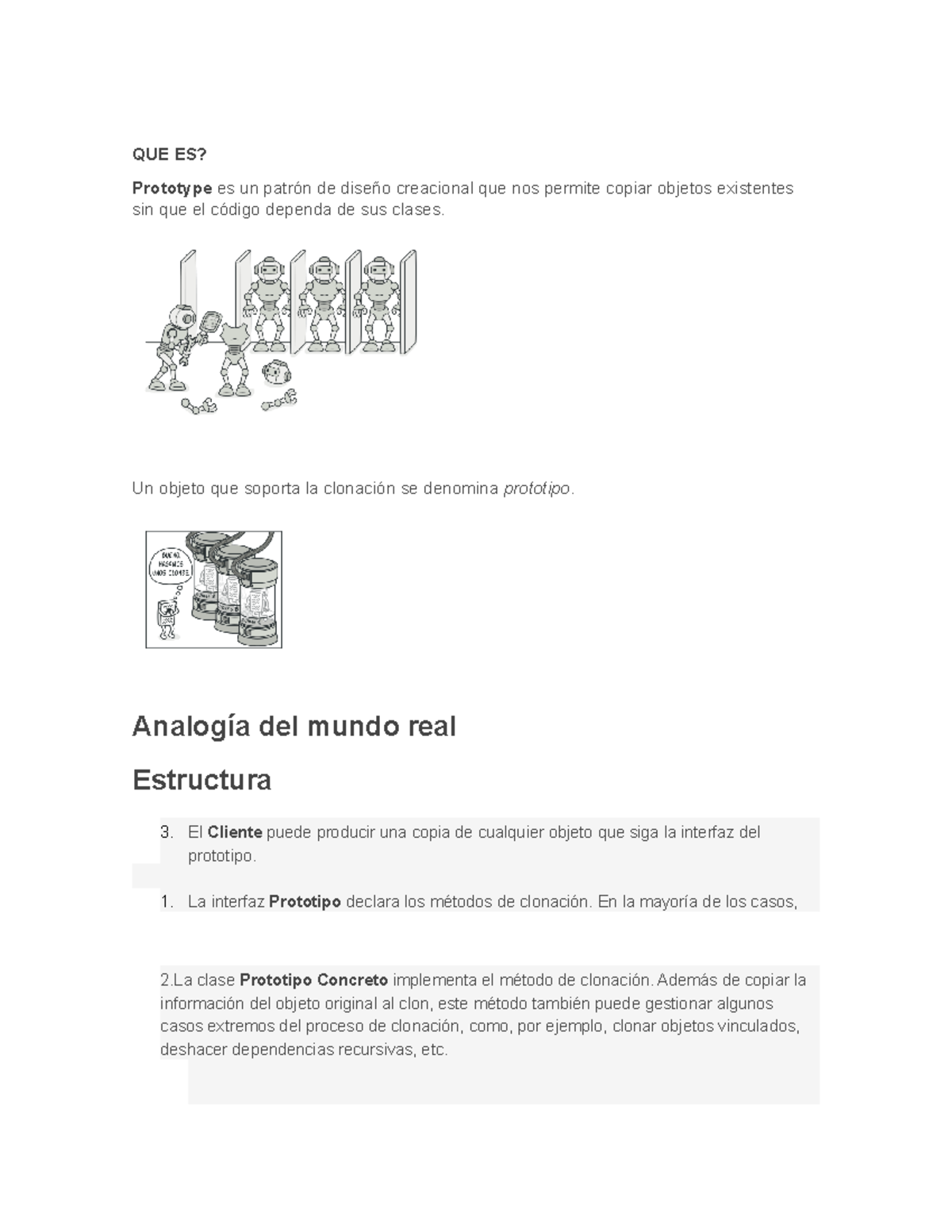 Exposicion de patrones de diseño - patrones creacionales - QUE ES ...