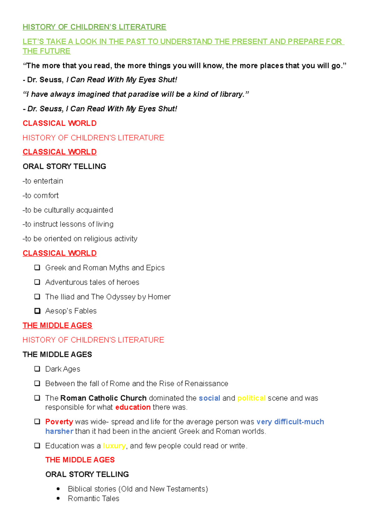 History-OF- Children - ..hudyufkgifhxdhfkgdu - HISTORY OF CHILDREN’S ...