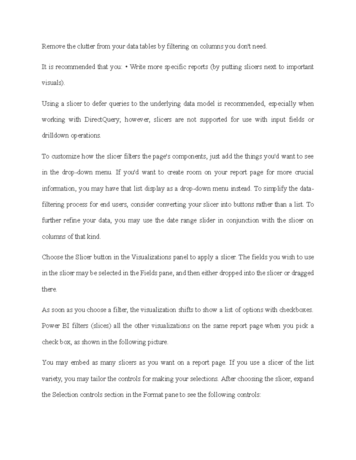 Removing clutter from the data base - Remove the clutter from your data ...