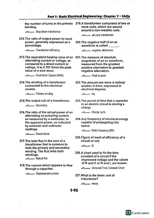 Cam Scanner 11 01 2024 06 - Part 1. Basic Electrical Engineering: Chapter 7 FAQs picofarad to 0 ...