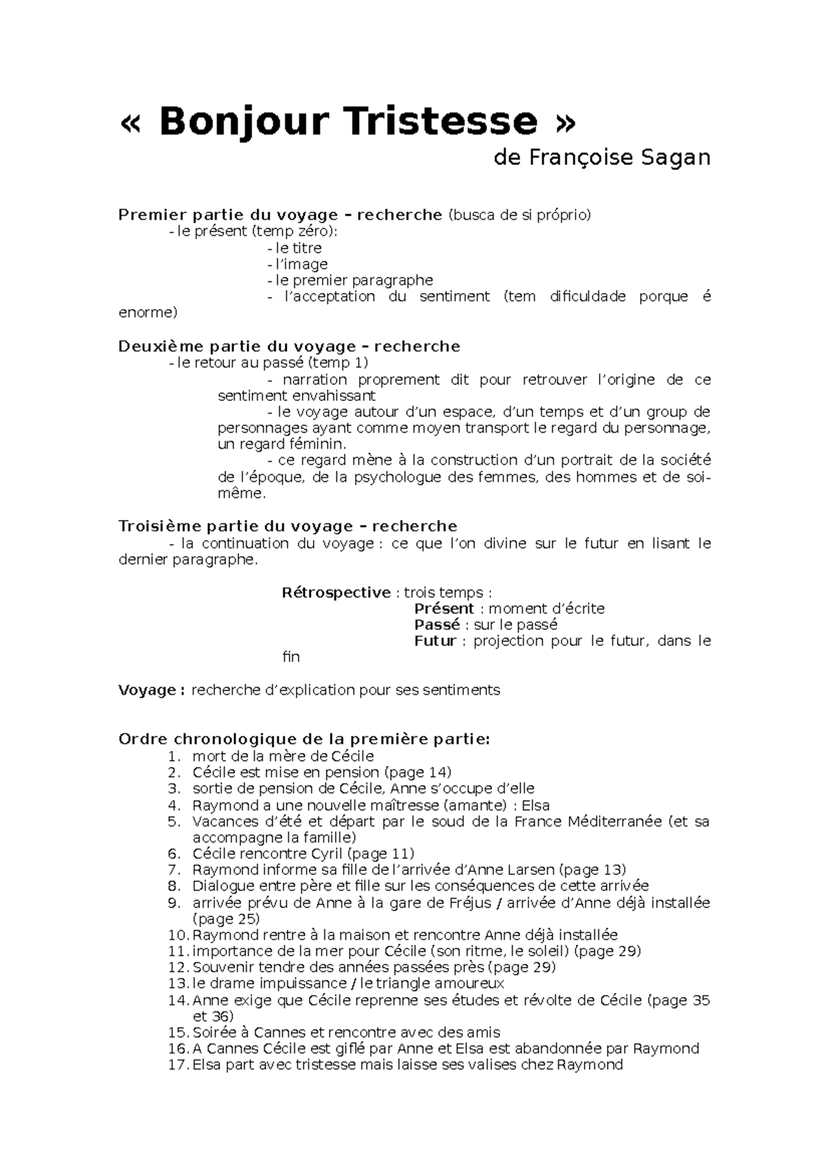 Bonjourtristesse - exemplos, exercicios e resumos - « Bonjour Tristesse ...