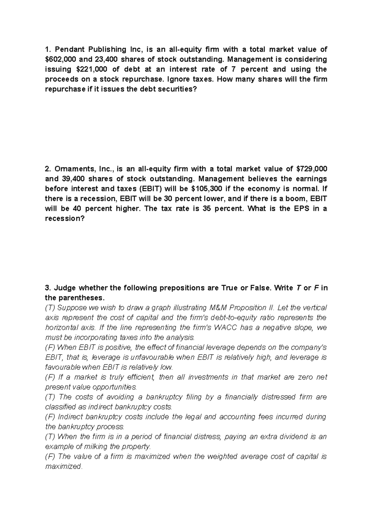 Sample Probs - Practice tests - Pendant Publishing Inc, is an all ...