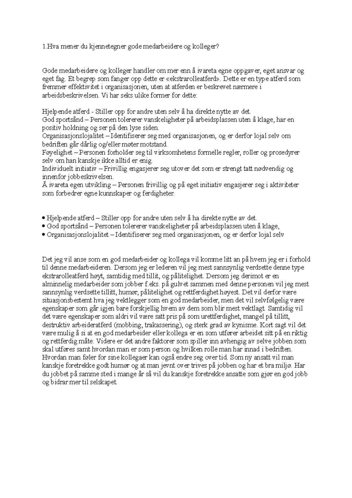 sdgsdgsdf gsdfg xdfg xfdgbjbjjbj - 1 mener du kjennetegner gode ...