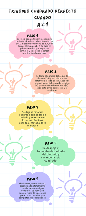 A=1 - gracias - Se toma el número del segundo término (2) y se coloca ...