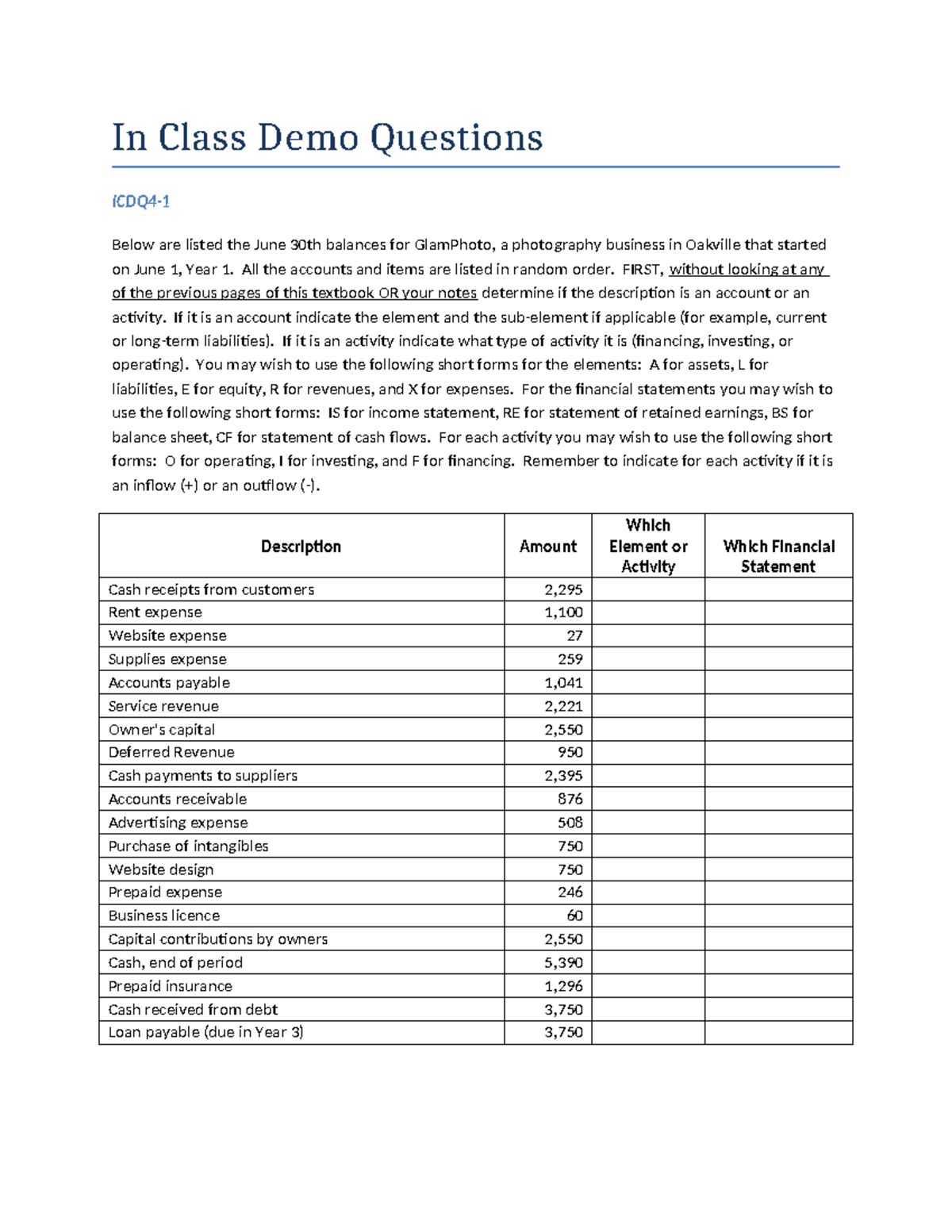 Chapter 4 - In Class Demo Questions - W2023 - In Class Demo Questions ...