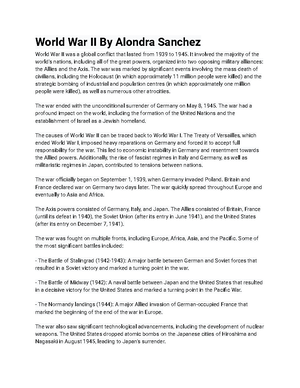 Steps to World War I - Chronological order - Archduke Fran’s Ferdinand ...