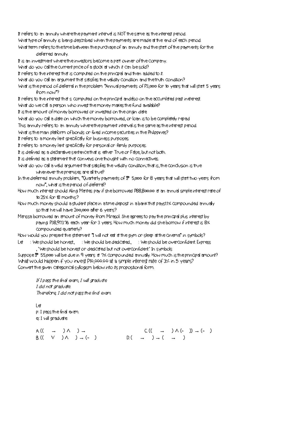 Reviewer-gen-math - reviewer - - Studocu