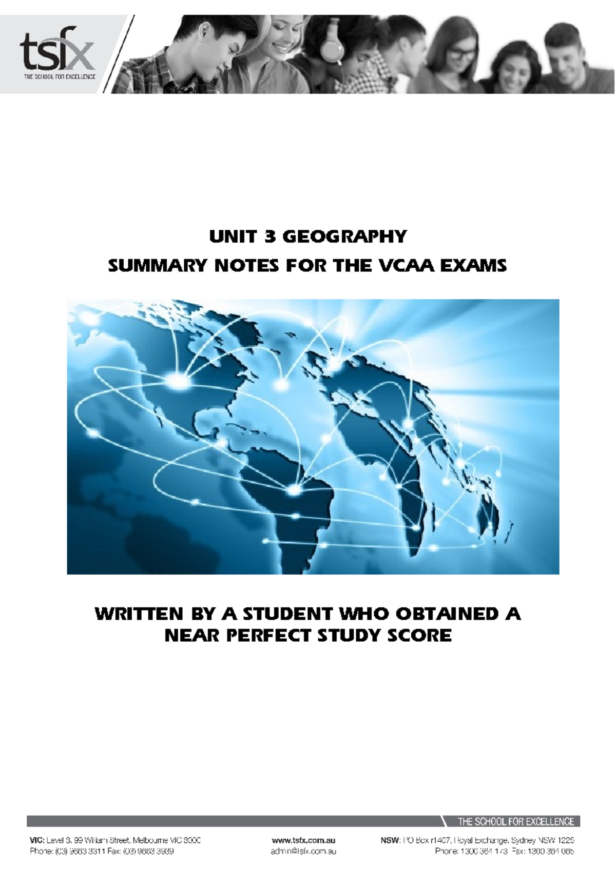 FF-2021-A+-Student-Notes-Geography-Unit 3- Final - UNIT 3 GEOGRAPHY ...