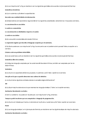 Tp 3 Lenguajes Formales - TP 1. Definir la gramática formal La ...