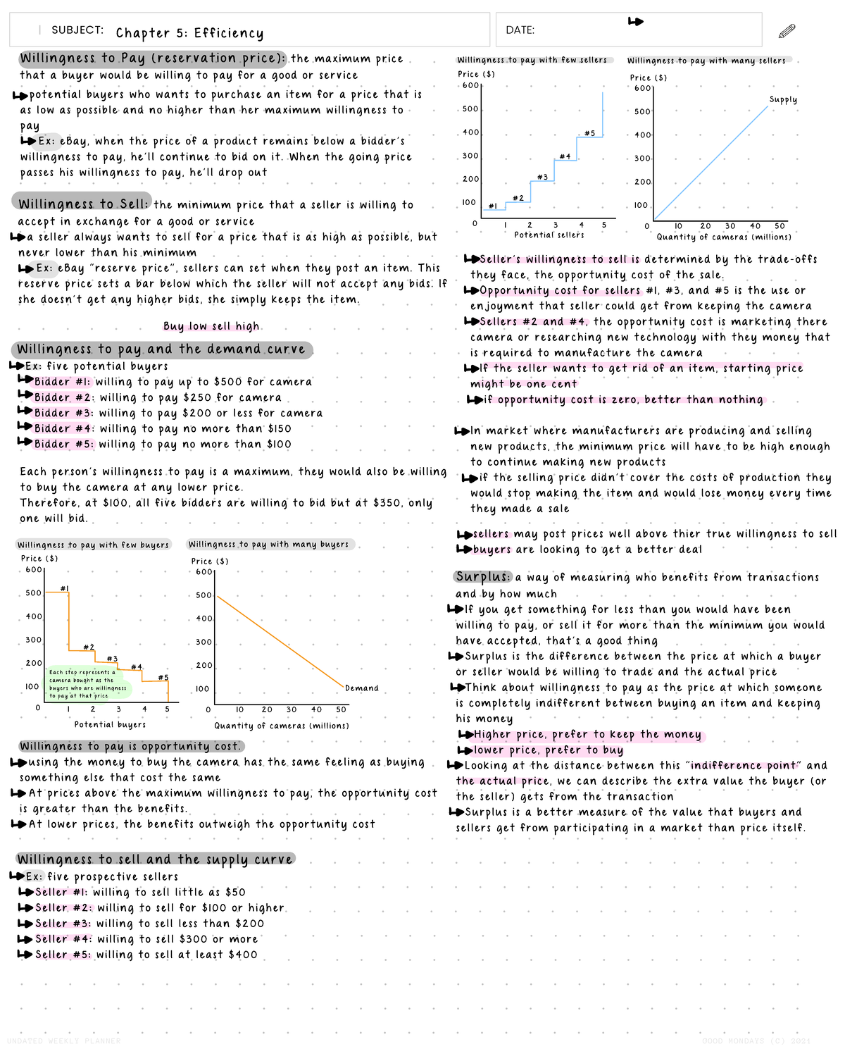 Chapter 5 Efficiency - Professor: Zhuolin Li He is lecture heavy - 2 0 ...