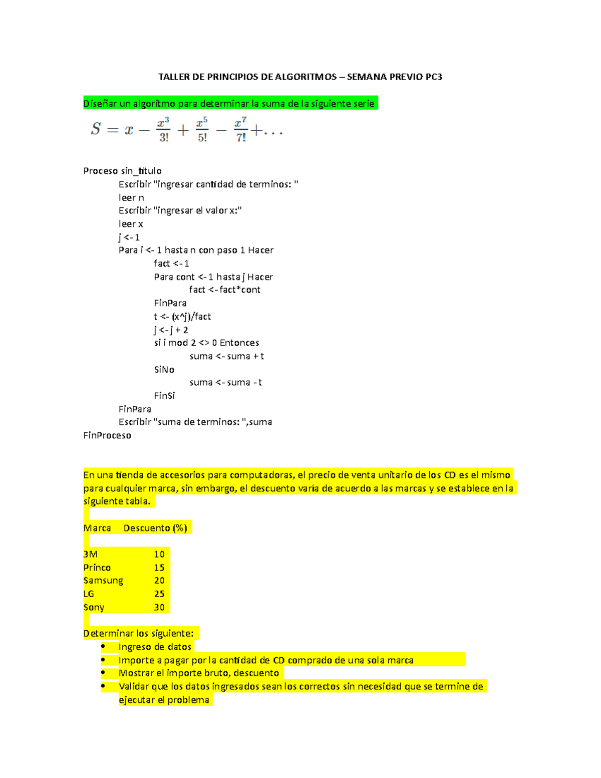 Taller 16-11-2021 - Pregunta suelta del curso de principios de ...