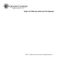 ELM-500-Stages of Child and Adolscent Development - Stages of Child and Adolescent Development ...