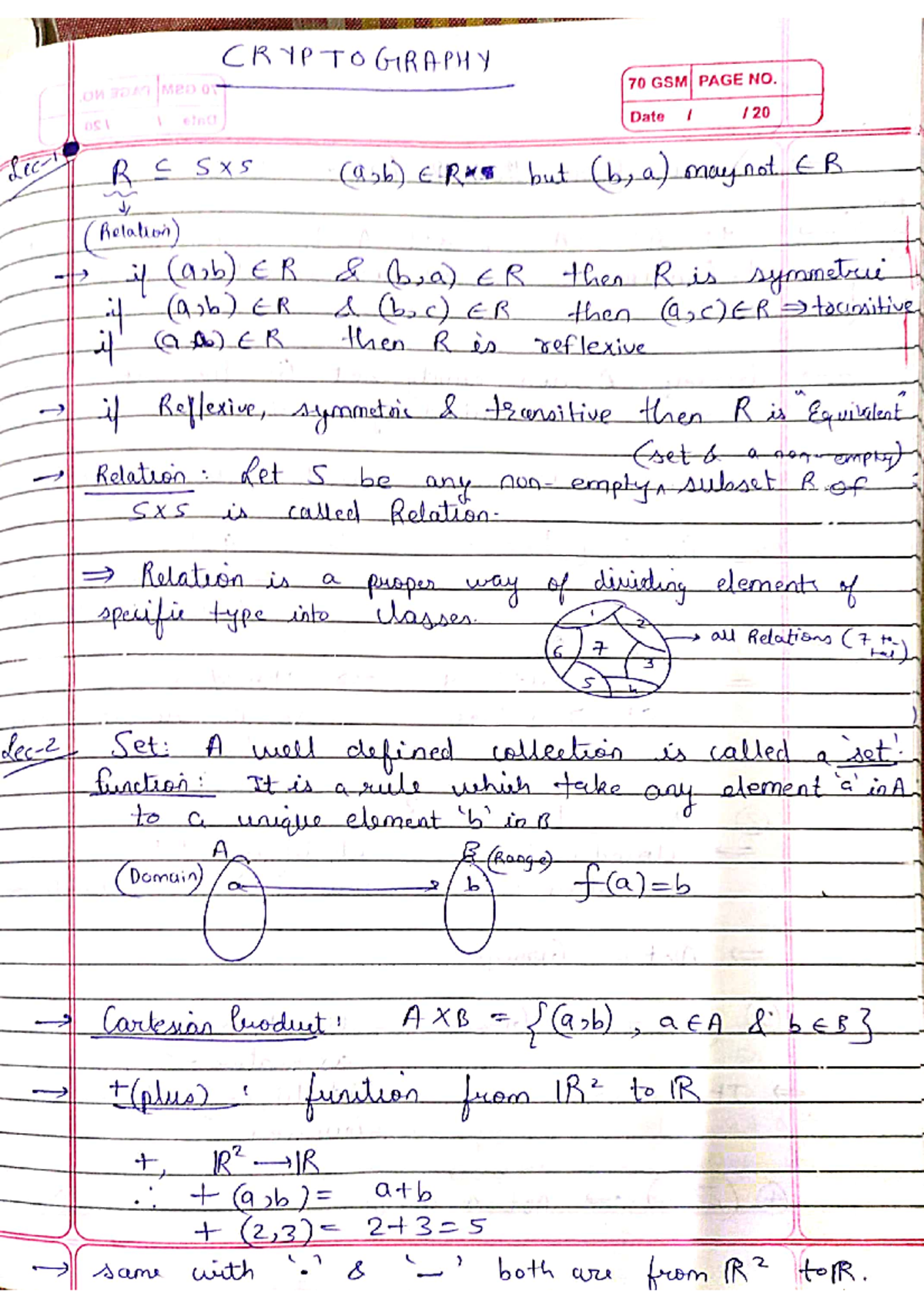 Cryptography notes - Studocu