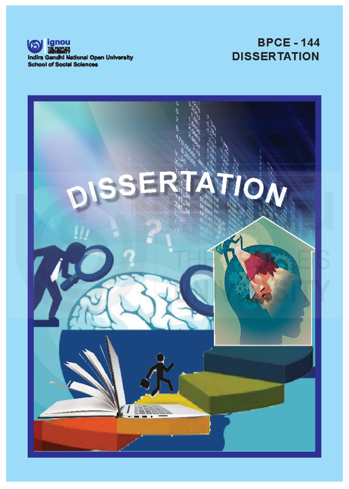 BPCE-144(English) - BPCE - 144 DISSERTATION D IS SER TATI O N Bachelor ...
