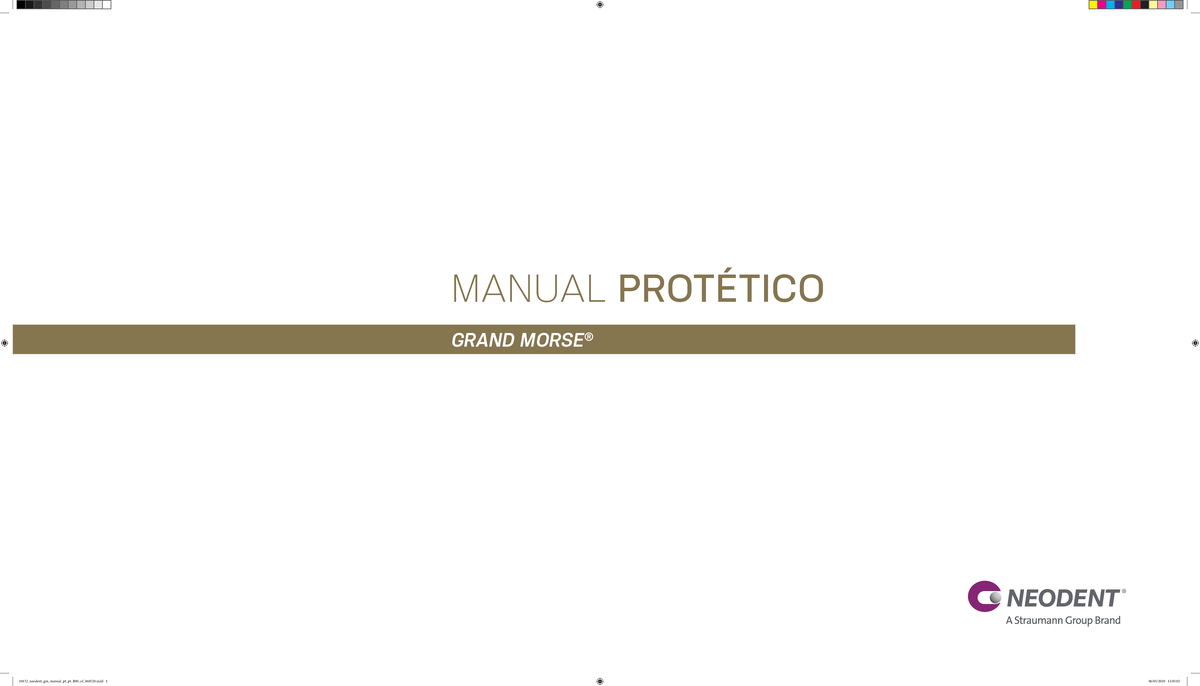 10132 neodent gm manual pt pt pr-prosthetics - MANUAL PROTÉTICO GRAND ...