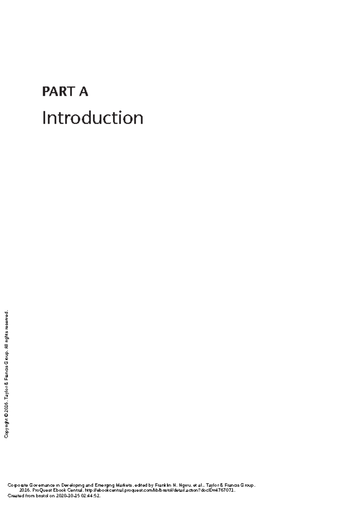 Part A - Introduction Part A - IntroductionPart A - IntroductionPart A ...