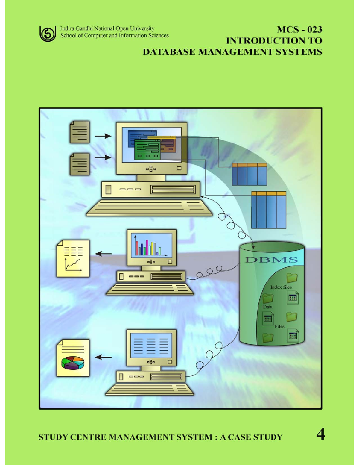 Introduction to database management system MCS-023 Block-4 - MCS ...